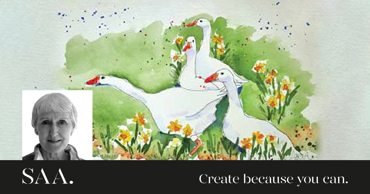 Creative Sketching Ideas: Blind Contour Drawing | Thea Cable - SAA