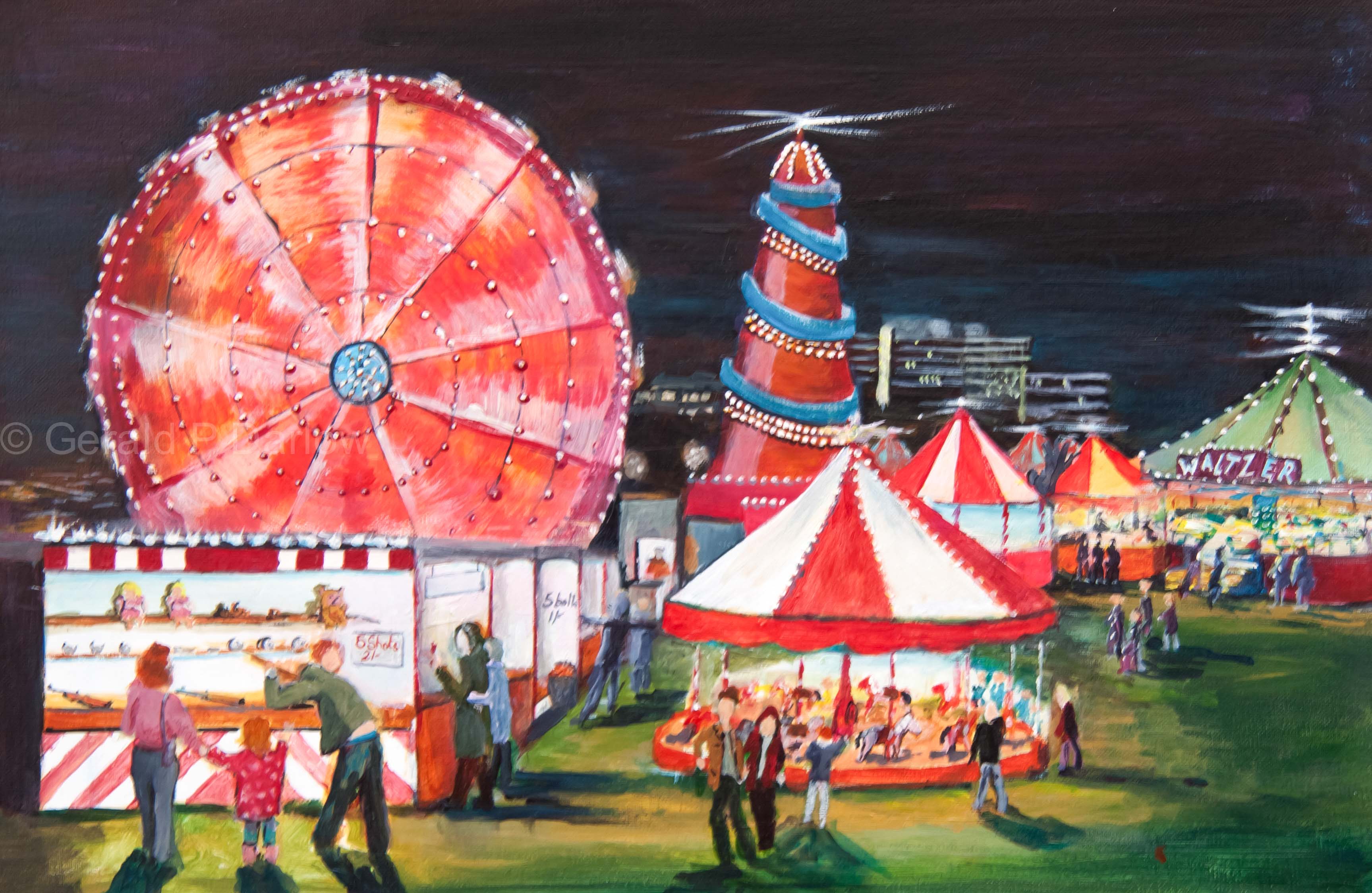 Funfair by night - SAA