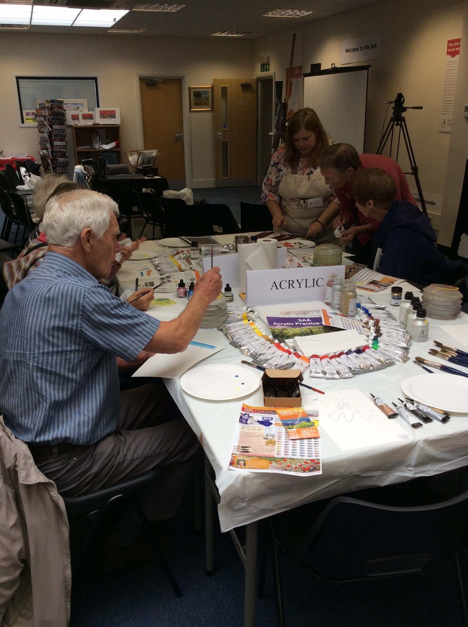 David Prentice - Day visit to SAA headquarters - SAA