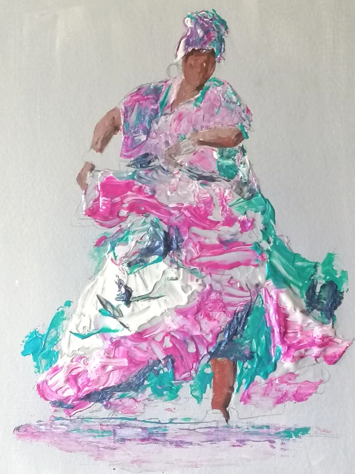 Experimenting with Pebeo Iridescent Acrylics with Marilyn Allis ...