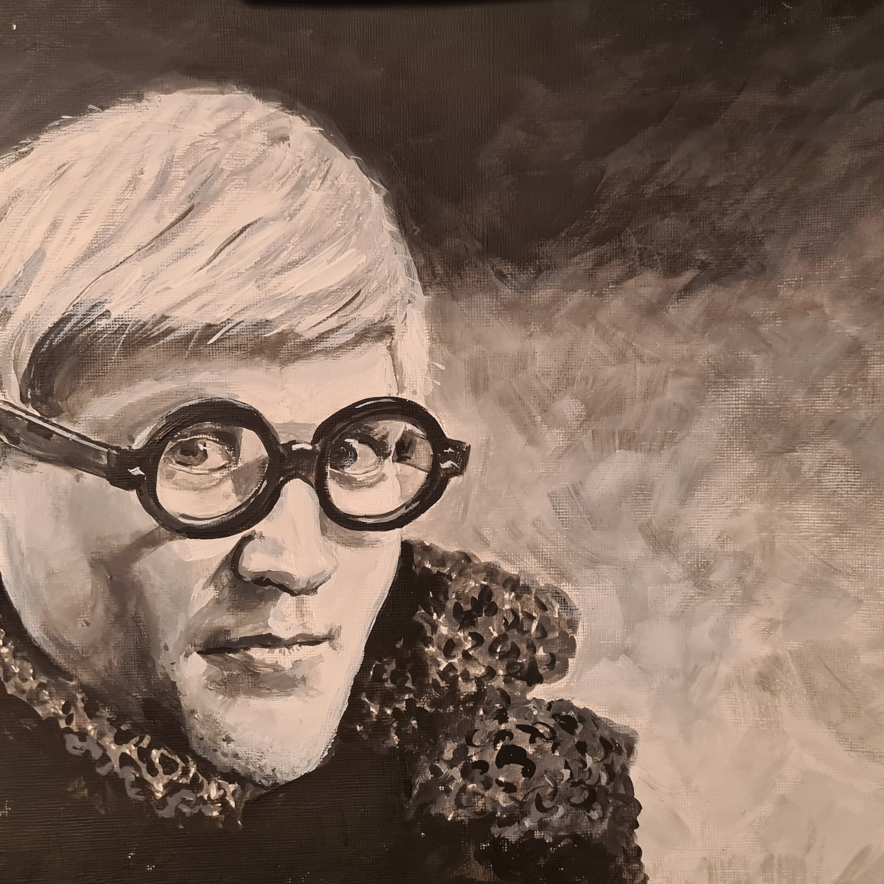 Julie Fielder - Young David Hockney - SAA