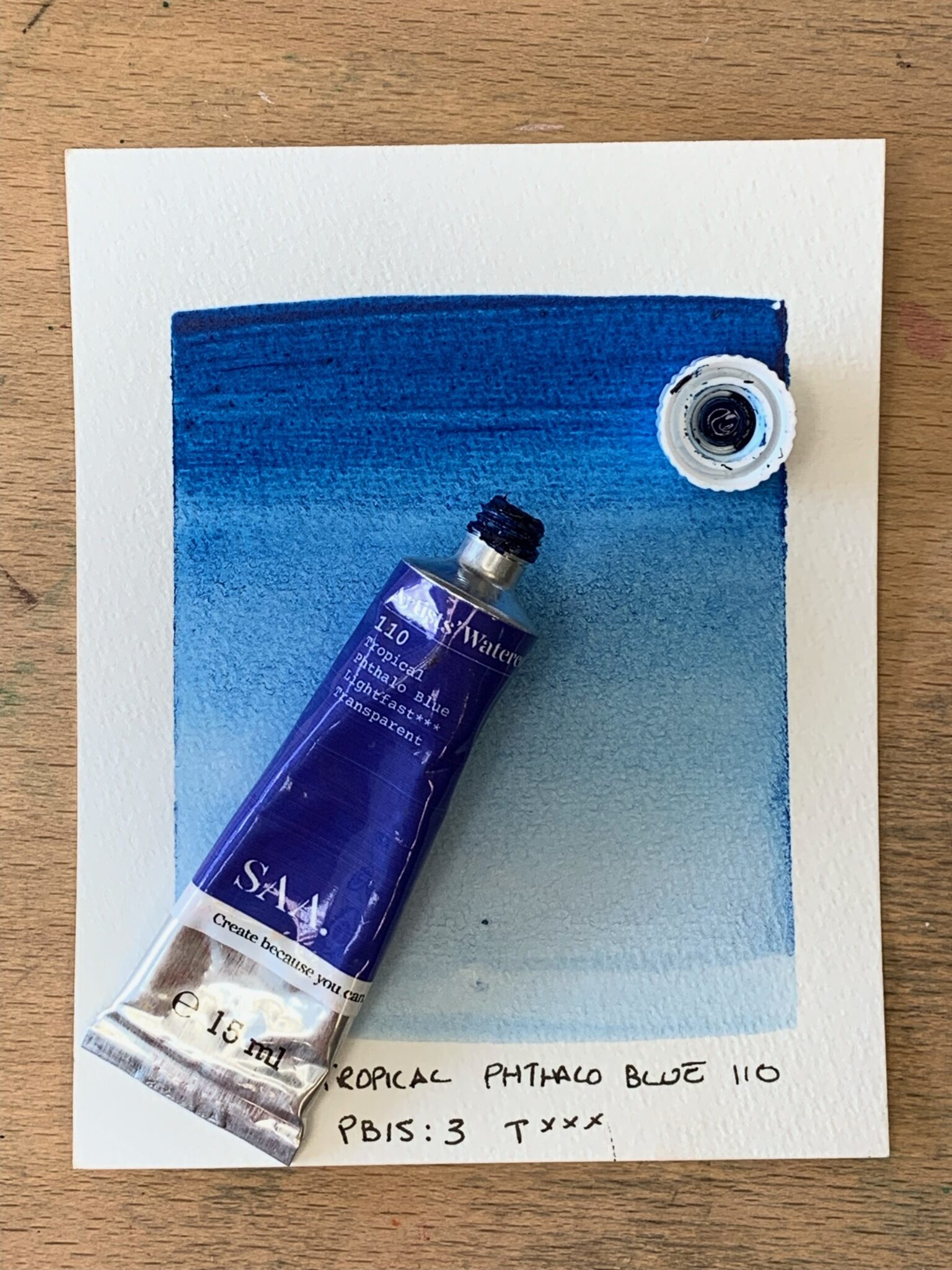 My Favourite Colour: Tropical Phthalo Blue - SAA