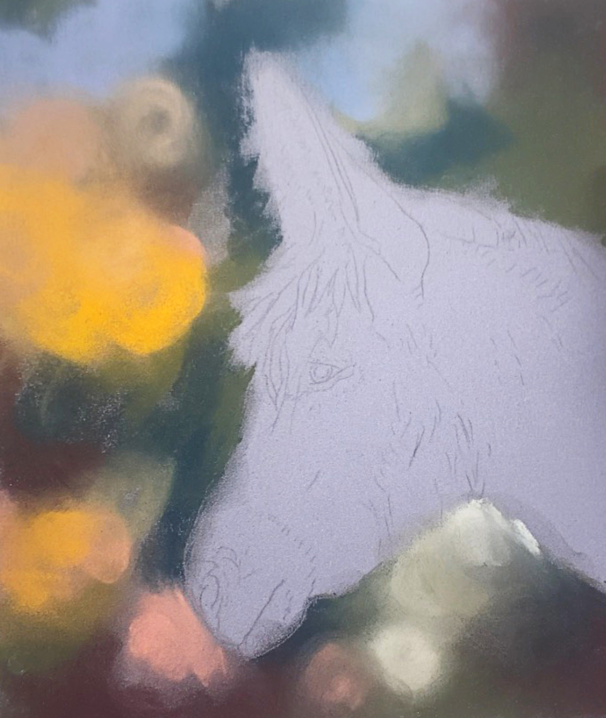 Backlit Pastel Painting Tutorial: Donkey | Teresa Seals - SAA