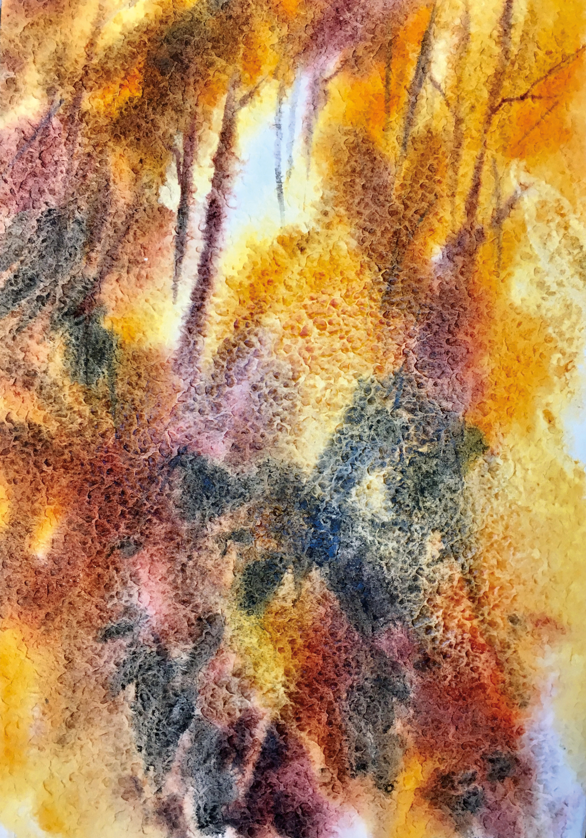 Painting on Flamboyant Watercolour Paper | Jane Betteridge - SAA